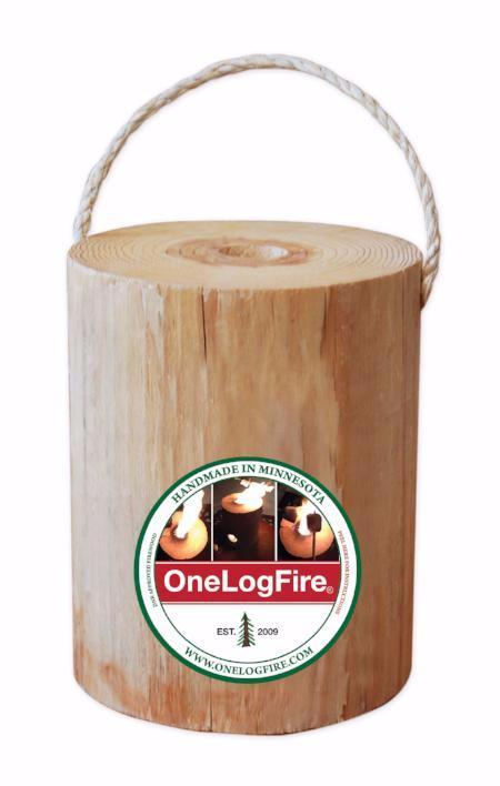 OneLogFire Campfire Log - Portable & Efficient | Bonfire Solution
